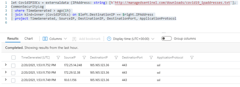 Using Kql To Ingest External Data In Azure Sentinel Managed Sentinel
